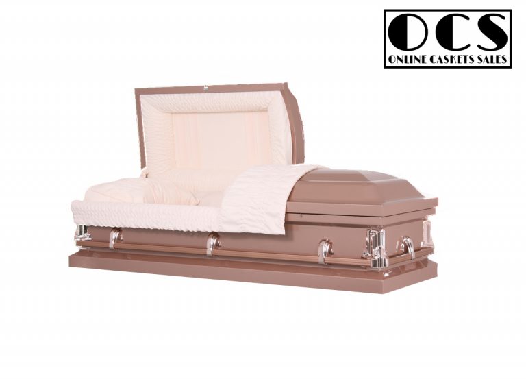 204002 – 20ga, No Seal, Light Brown Finish Light Beige Crepe, Rosetan ...