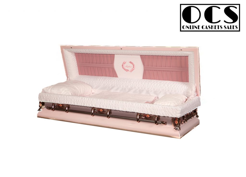 181015 FC – Mother Casket 18ga Light Pink and Dark Pink Tribland ...