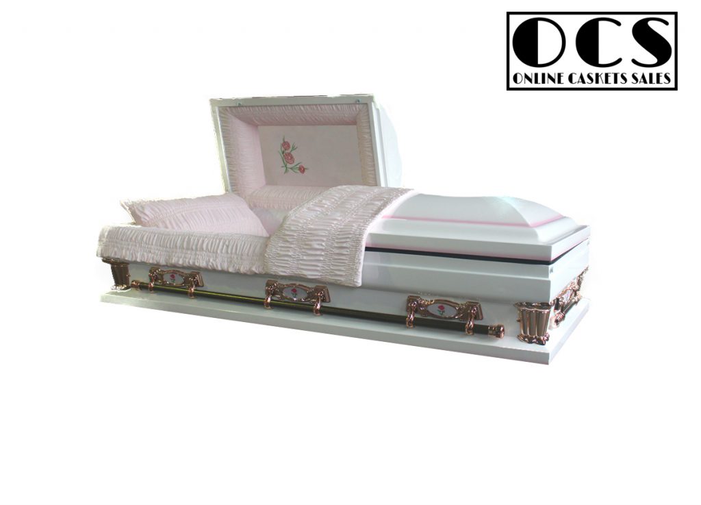 209003-29 – Primrose Casket Light Pink Velvet, Swing bar 28″ inside ...